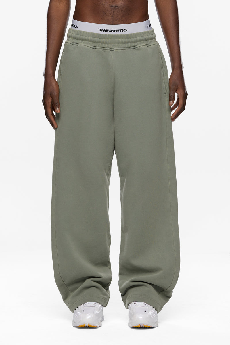 Washed Open Leg Jogger – SEVENHEAVENS